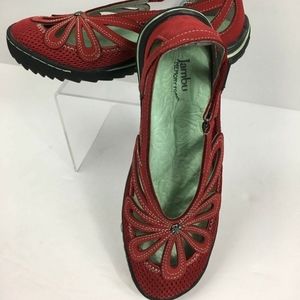 Jambu | Shoes | Jambu Womens Marisol Red Memory Foam Shoes S 6 | Poshmark
